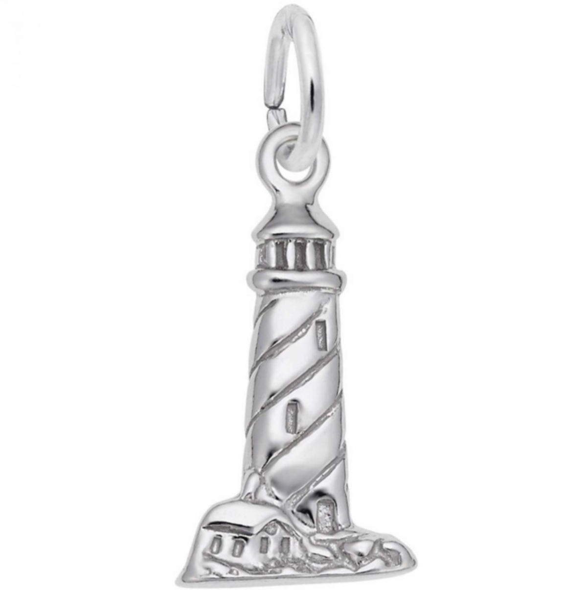 Rembrandt Sterling Silver Light House Charm– Ephraim Doumato Jewelers
